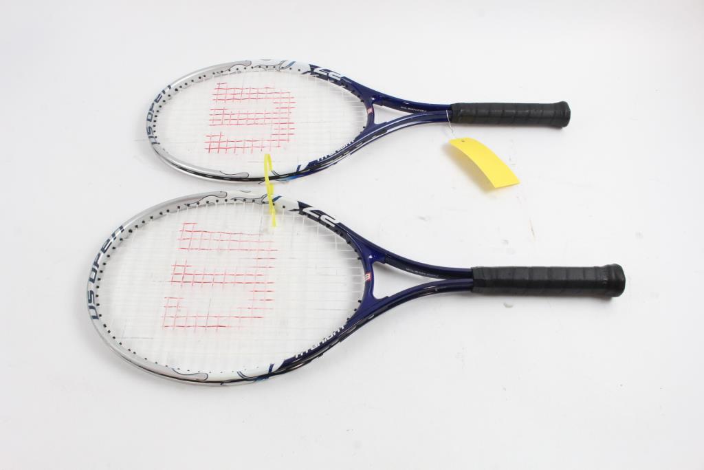 Wilson US Open Tennis Rackets, 2 Pieces | Property Room