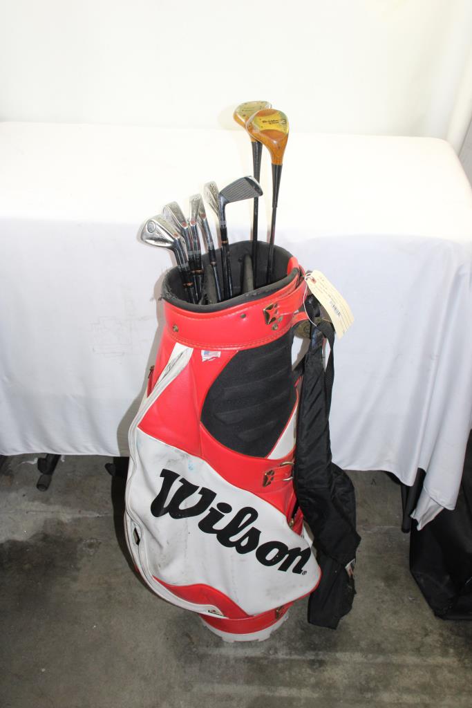 Wilson With Clubs, 10 Pieces | Property Room