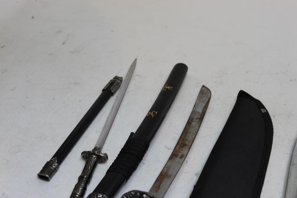 Winchester, Survivor, Maxam+ More Fixed Blade Knives And Swords 5 ...