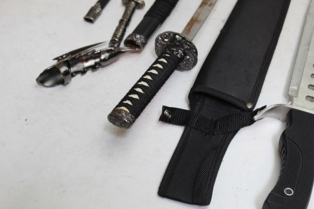 Winchester, Survivor, Maxam+ More Fixed Blade Knives And Swords 5 ...