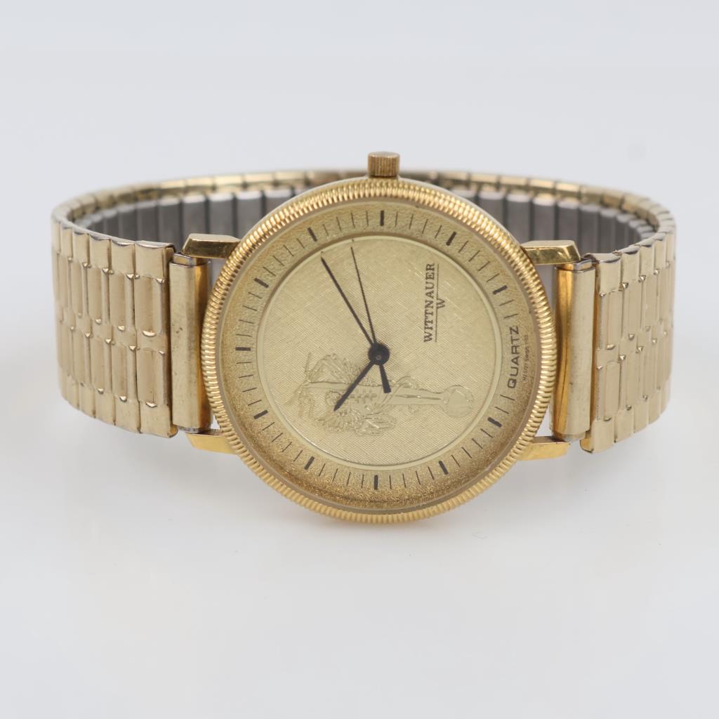 Wittnauer 10kt GP Case Zeus Watch | Property Room
