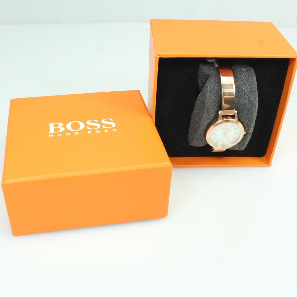 Womens Hugo Boss Rose Gold Colored Watch | Property Room