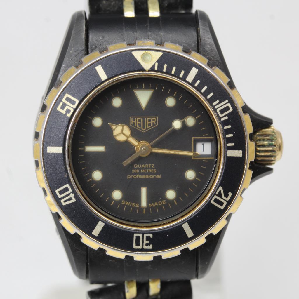 Women's Tag Heuer Black Coral Watch - Evaluated By Independent ...