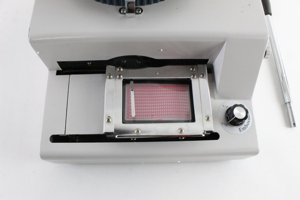 Wonder Embosser Machine | Property Room