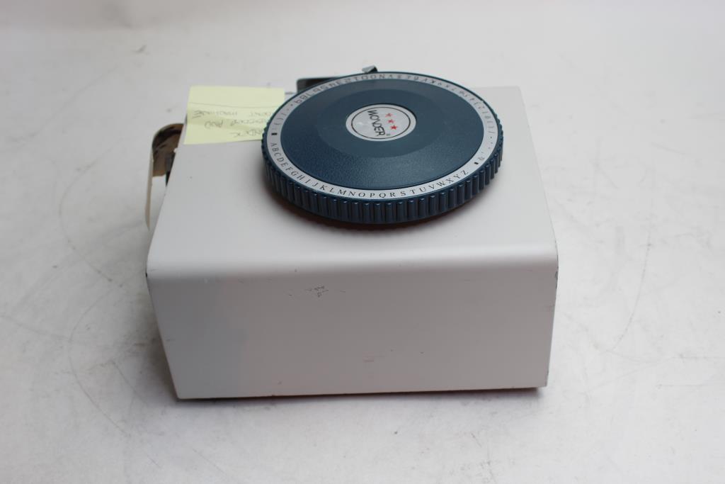 Wonder PVC Card Embossing Machine | Property Room