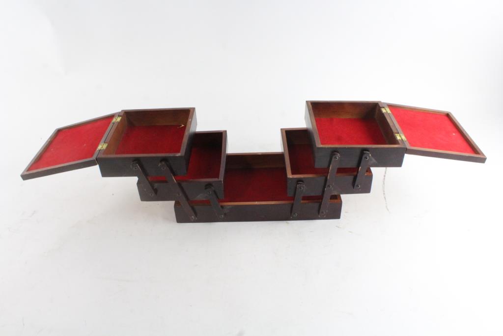 Wooden Folding Jewerly Box | Property Room