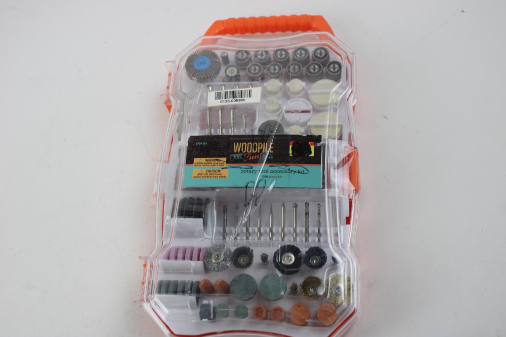 Woodpile Rotary Tool Accessory Kit | Property Room