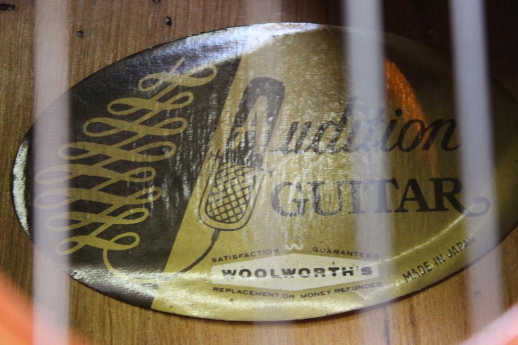 Woolworth Audition Acoustic Guitar | Property Room