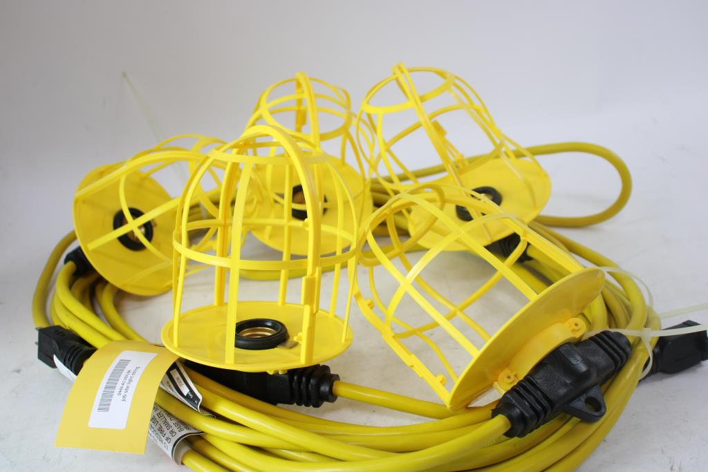 Work Site String Light Cable, No Lightbulbs | Property Room
