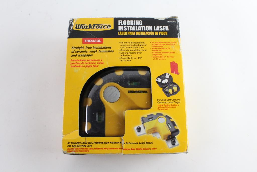 WorkForce Flooring Installation Laser | Property Room