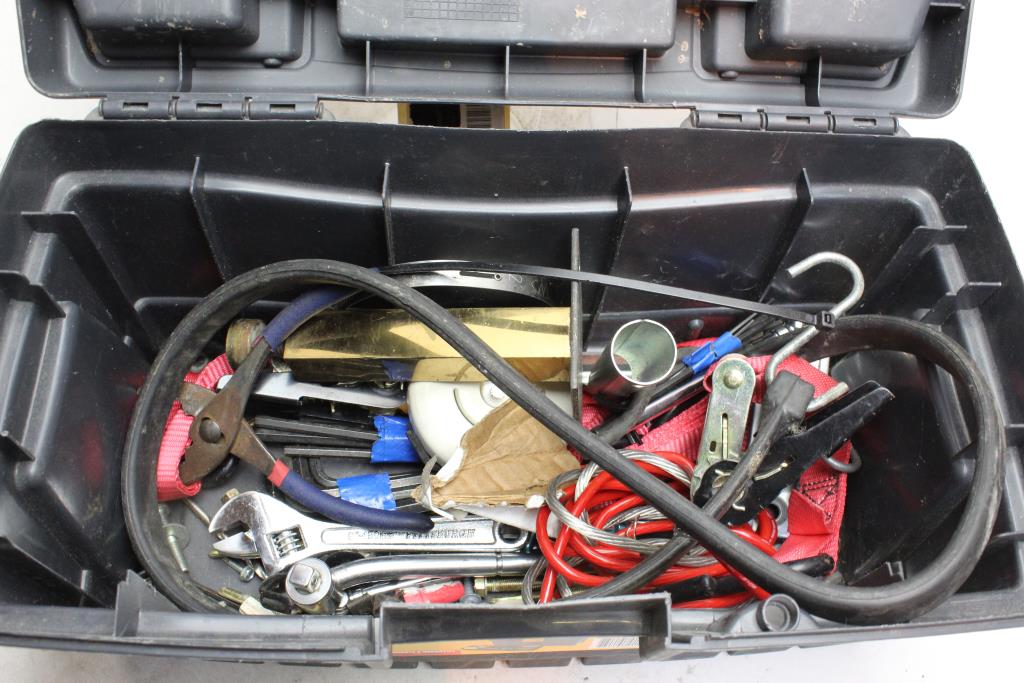 Workforce Tool Box With Assorted Tools 10+ Pieces | Property Room