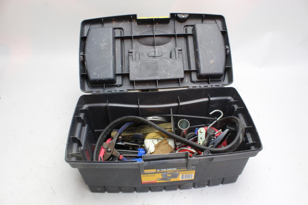 Workforce Tool Box With Assorted Tools 10+ Pieces | Property Room