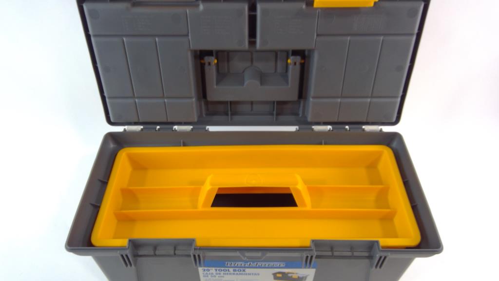 Workforce Tool Box With Tools, 5+ Pieces | Property Room