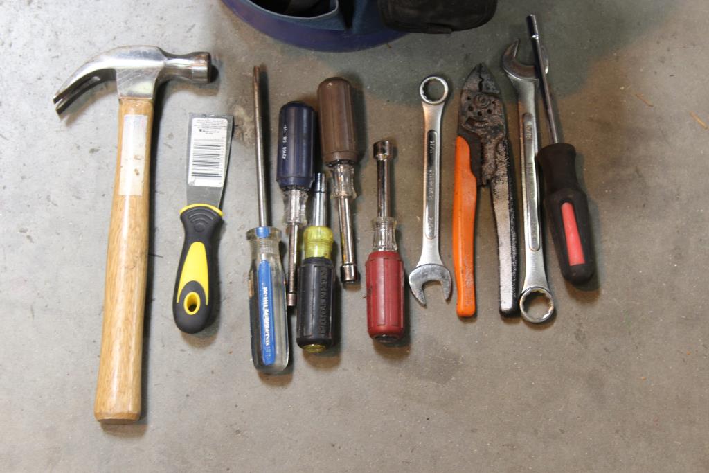 Workforce Tool Bucket, Hammers, Wrenches And More: 45+ Pieces ...