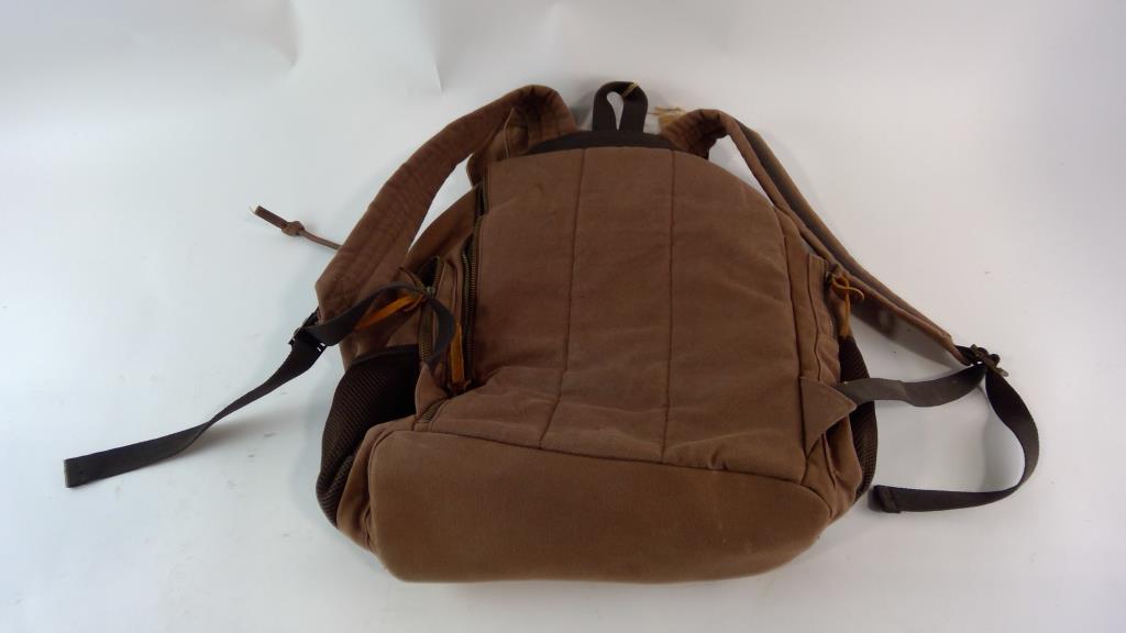 Wowbox Canvas Leather Backpack | Property Room