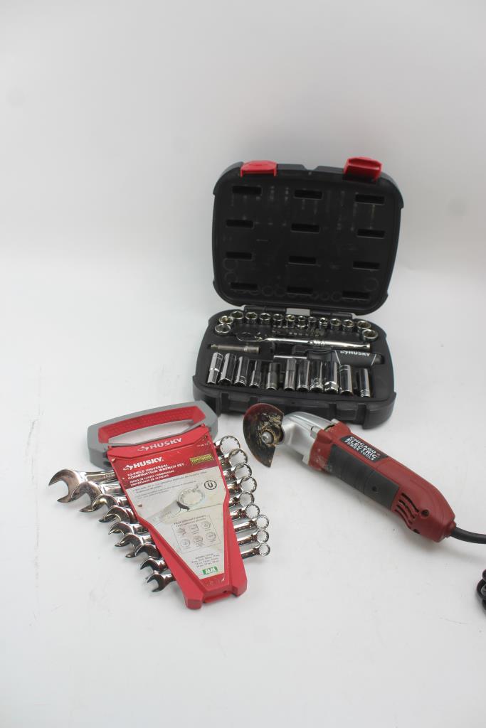 Wrench Set, Socket Wrench Set And Chicago Electric 62302 Oscillating ...