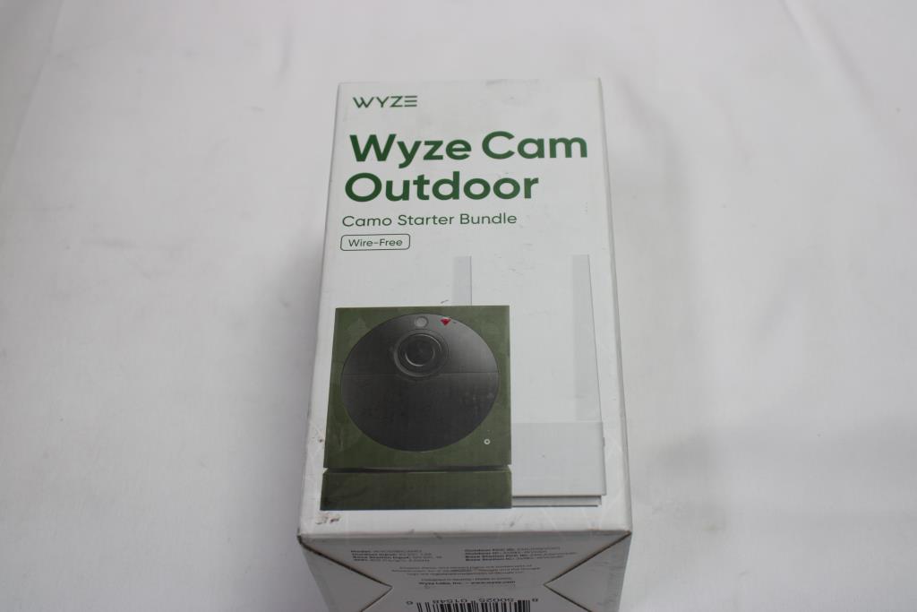 Wyze Cam Outdoor Camo Starter Bundle | Property Room