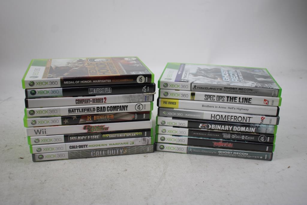 Xbone One Video Game Lot 10+ | Property Room