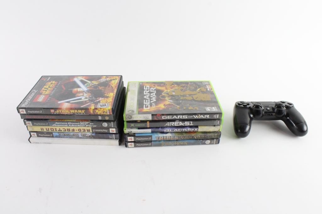 Xbox 360 And PS2 Games, 12 Pieces | Property Room