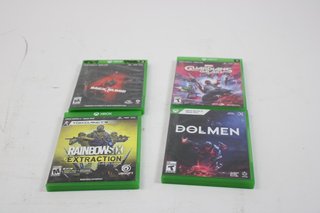 XBOX Games, 4 Pieces | Property Room