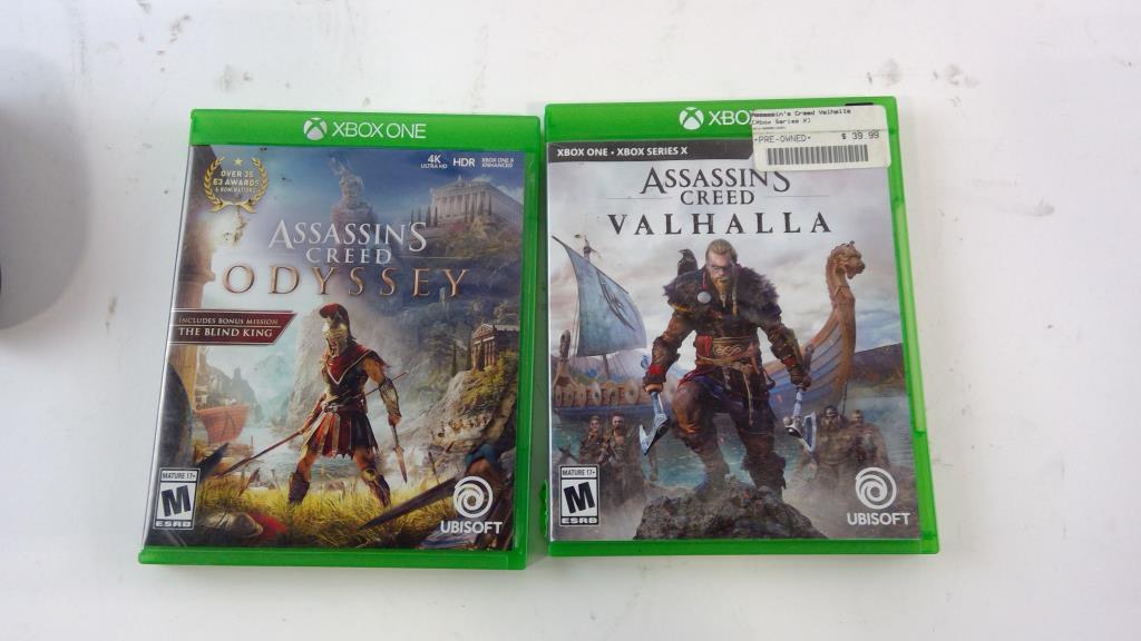 Xbox One Assassins Creed Odyssey Game And More, 4 Pieces | Property Room