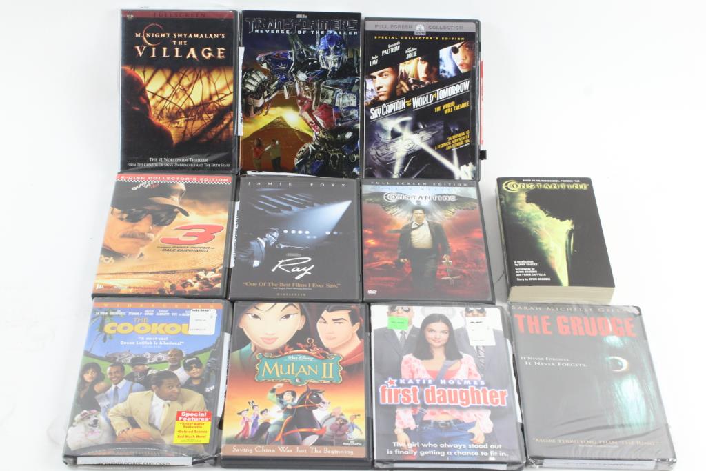 Xbox, PS2 And Nintendo DS Games + DVD Movies, 20+ Pieces | Property Room