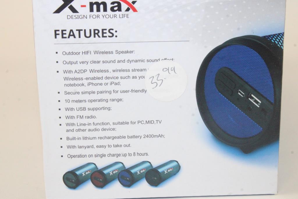 X-Max Wireless Speaker | Property Room