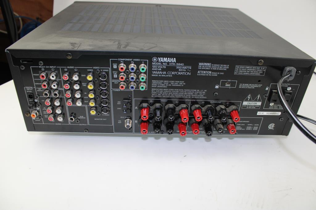 Yamaha Natural Sound Av Receiver HTR-5840 | Property Room