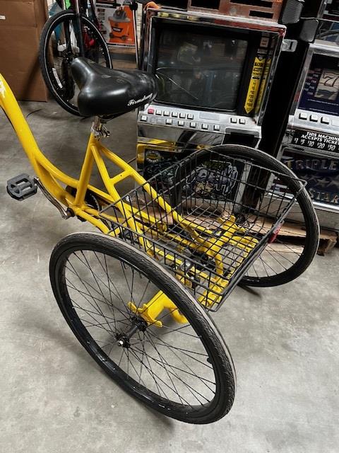 Yellow Adult Tricycle Bike | Property Room
