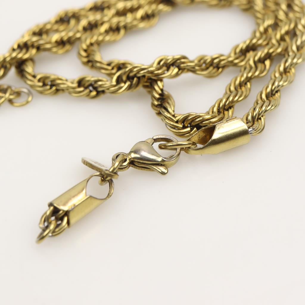 Yellow Rope Chain Fashion Necklace | Property Room