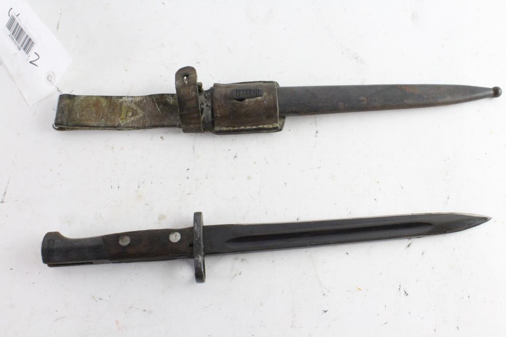 Yugoslavian M1948 Mauser Bayonet With Sheath | Property Room