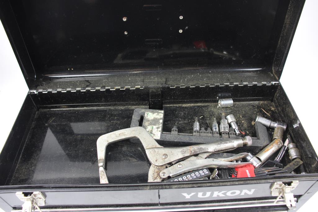 Yukon Steel Tool Box With Tools | Property Room