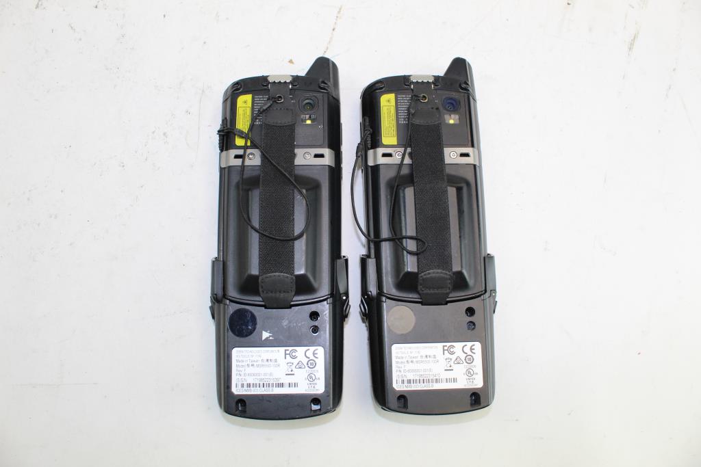 Zebra Handheld Scanners W/card Reader Attachments; 2 Pieces | Property Room