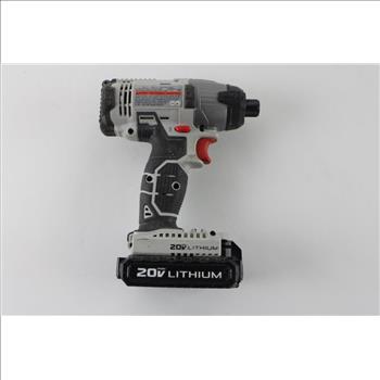 Porter Cable, Cordless Impact Driver | Property Room