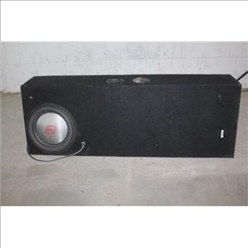 10" Digital Design Subwoofer In Box | Property Room