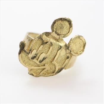 10kt Gold 1.56g Mickey Mouse Ring | Property Room