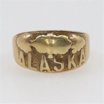 10kt Gold Alaska Ring | Property Room