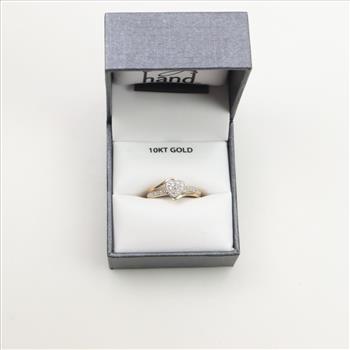 10kt Gold Daimond Heart Ring | Property Room