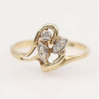 10kt Gold Diamond Ring | Property Room