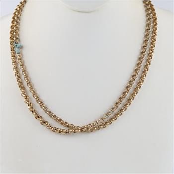 10kt GP Cable Chain Necklace | Property Room