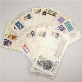 13 US First Day of Issue Stamps | Property Room