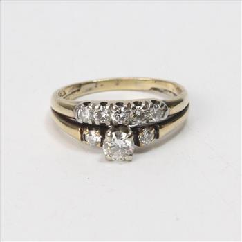 13k Gold 2.81g Ring With Diamonds | Property Room