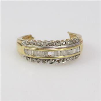 13k Gold 2.86g Ring Scrap With Diamonds | Property Room