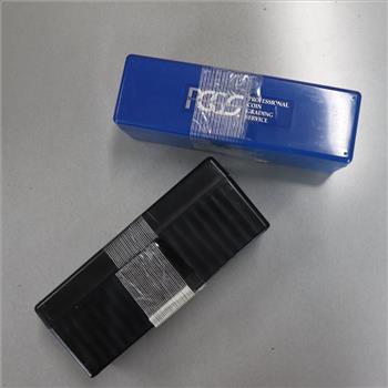 14 Professional Coin Grading Service Boxes | Property Room