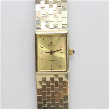 14k Gold Cyma Watch | Property Room