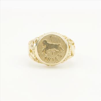 14kt Gold "Aries" Ring | Property Room