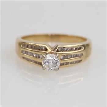 14kt Gold Diamond Ring | Property Room