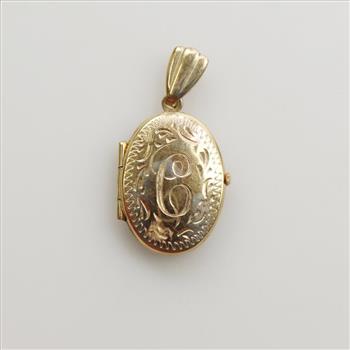 14kt Gold Locket | Property Room