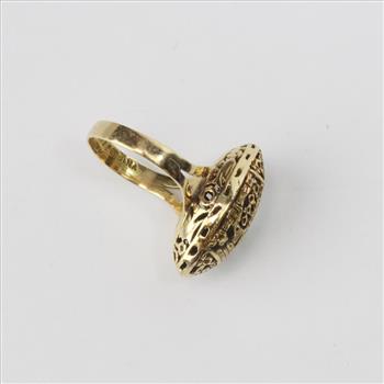 17kt Gold 5g Vintage Peruvian Ring | Property Room