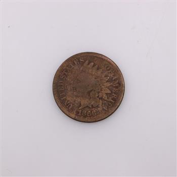 1866 US Indian Head Penny | Property Room
